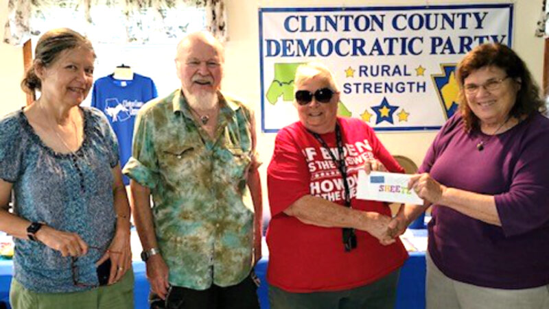 Clinton County Democrats award gas card winner | News, Sports, Jobs ...